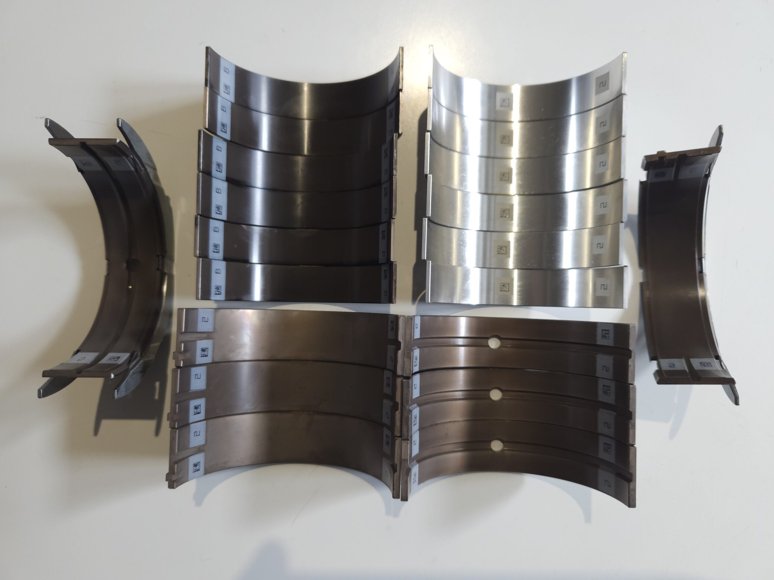 Crankshaft bearing set (yellow / red / blue) Land Rover 306DT 3.0TD ...